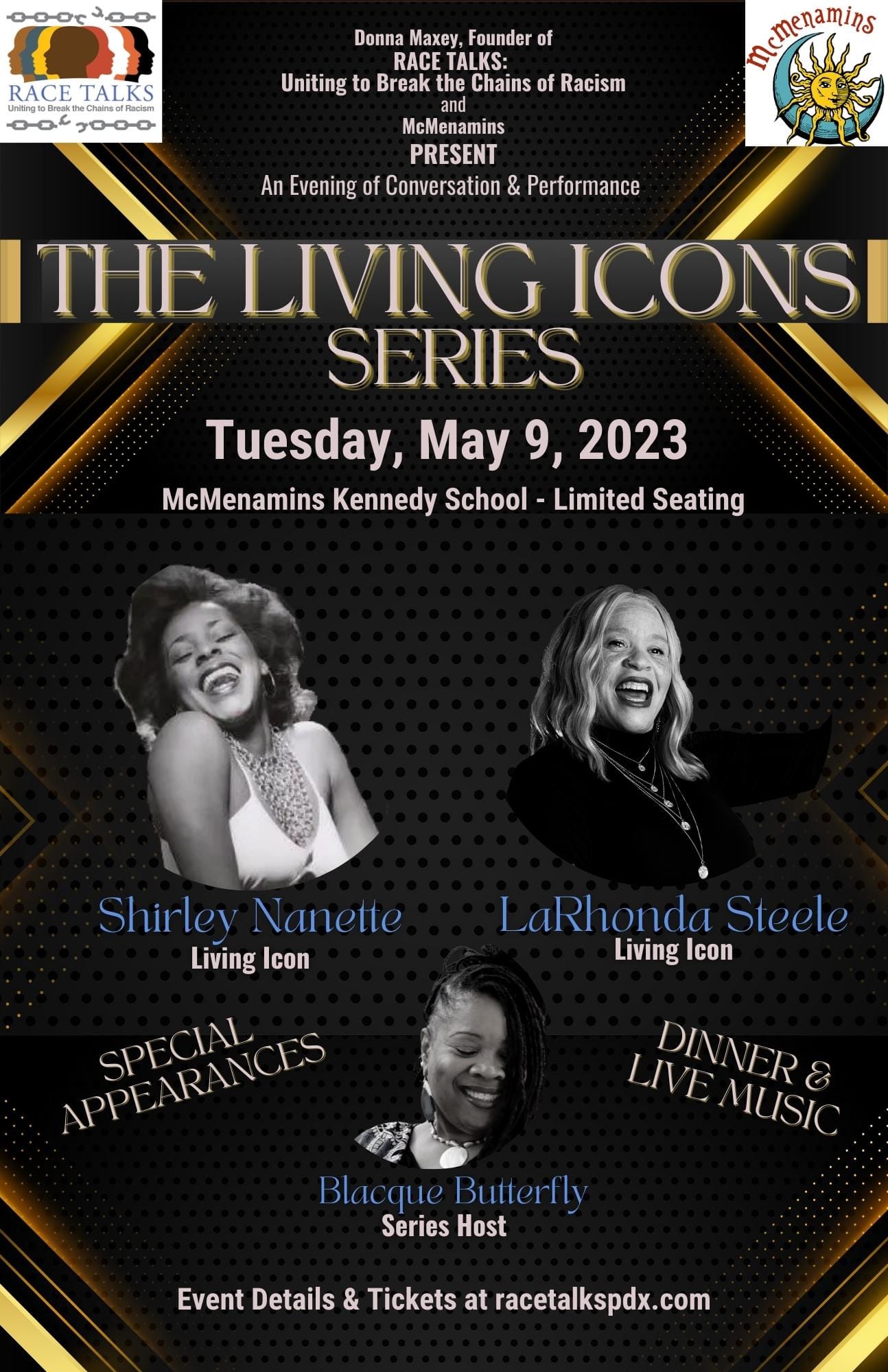 The Living Icons Series | RACE TALKS: Uniting to Break the Chains of Racism